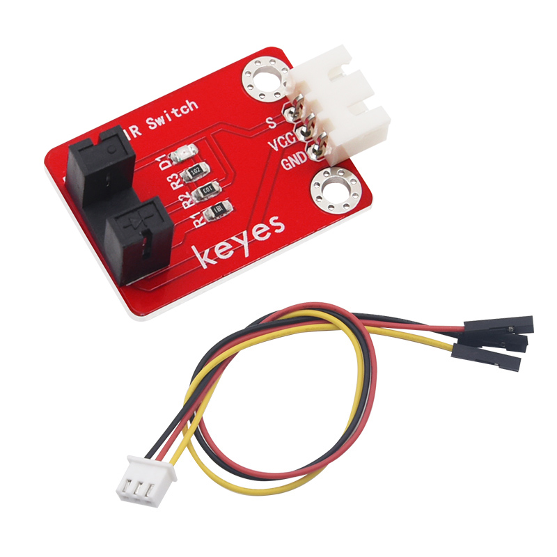 Keyes光折断感应传感器模块兼容Arduino microbit环保 防反插接口 配3P线