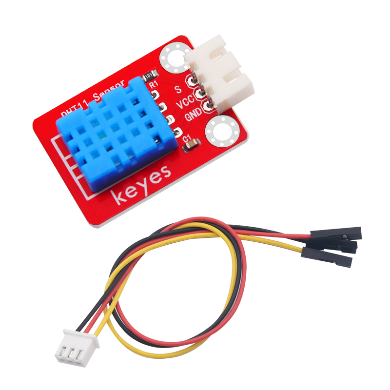Keyes DHT11温湿度传感器模块数字采集 兼容Arduino microbit环保